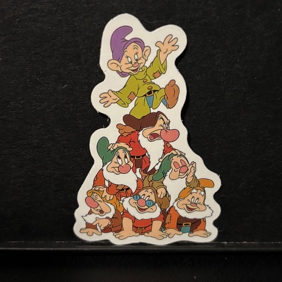 Design | Snow White And The 7 Dwarfs Sticker | Poshmark